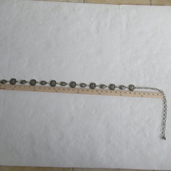 Specialty Store | Accessories | Concho Belt 3 45 Metal Chain Belt ...